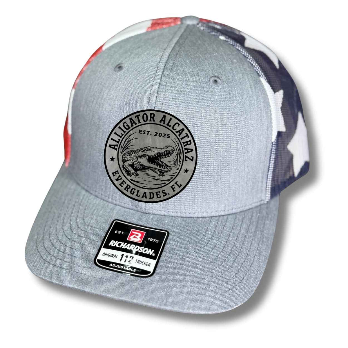 Alligator Alcatraz Patch Hat — Base Kreations